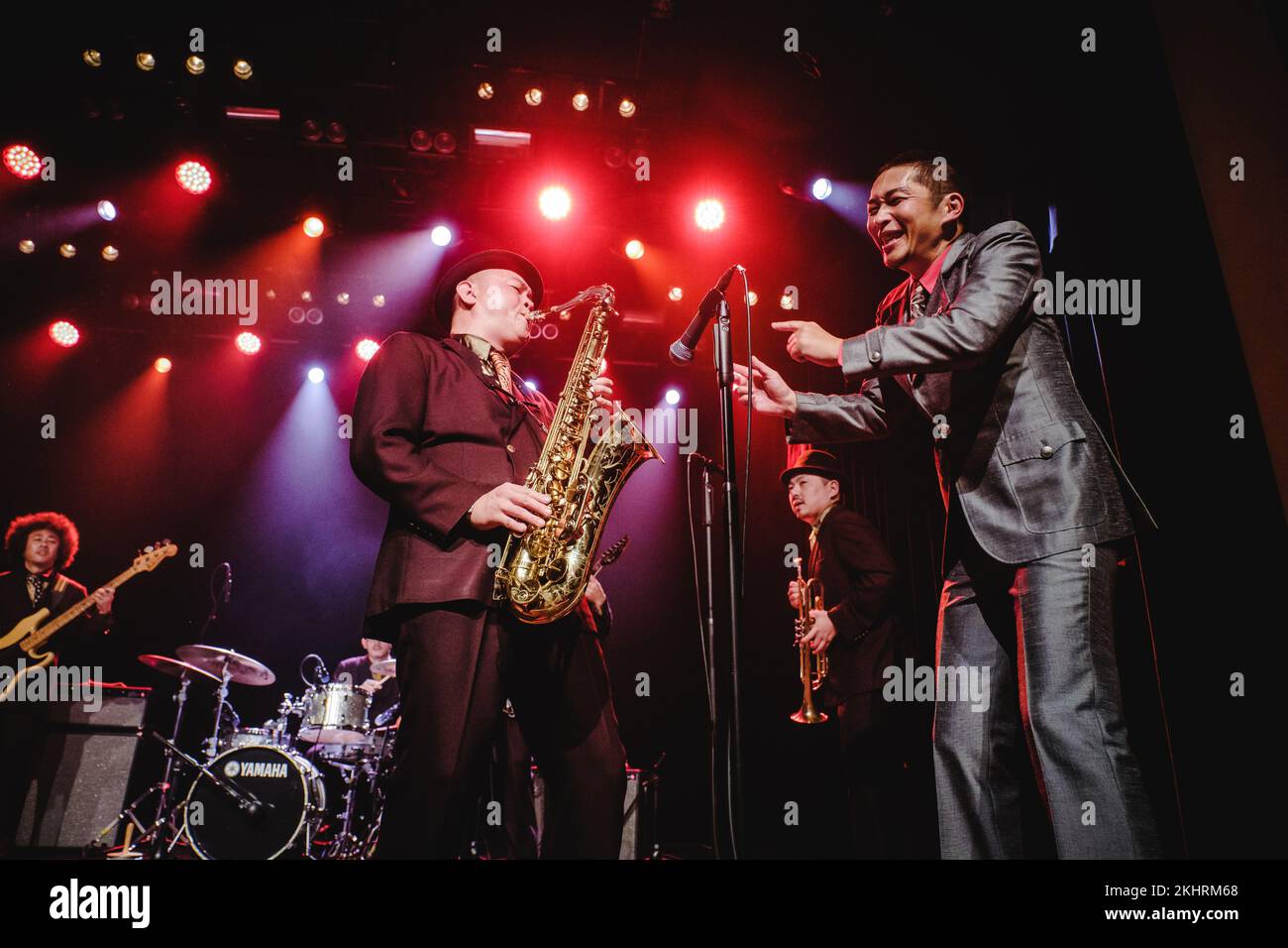 Bern, Switzerland. 23rd Nov, 2022. The Japanese funk band Osaka ...