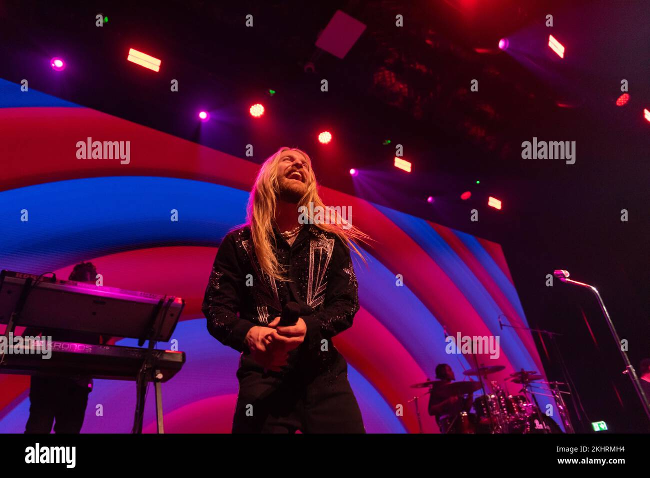 London, 23 September 2022, Sam Ryder performing at HERE at Outernet ...