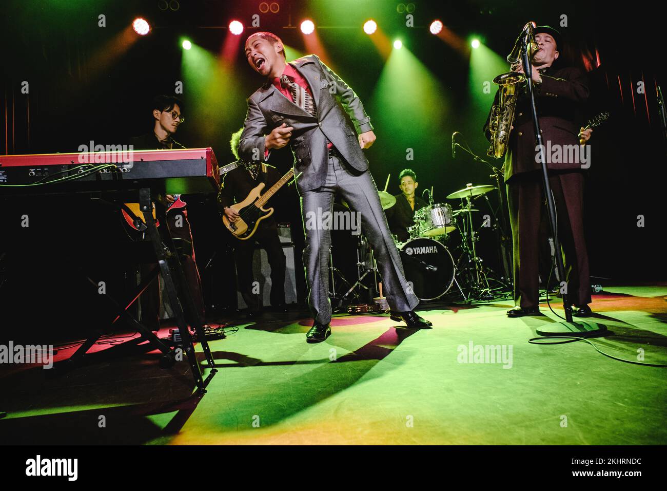 Bern, Switzerland. 23rd Nov, 2022. The Japanese funk band Osaka ...
