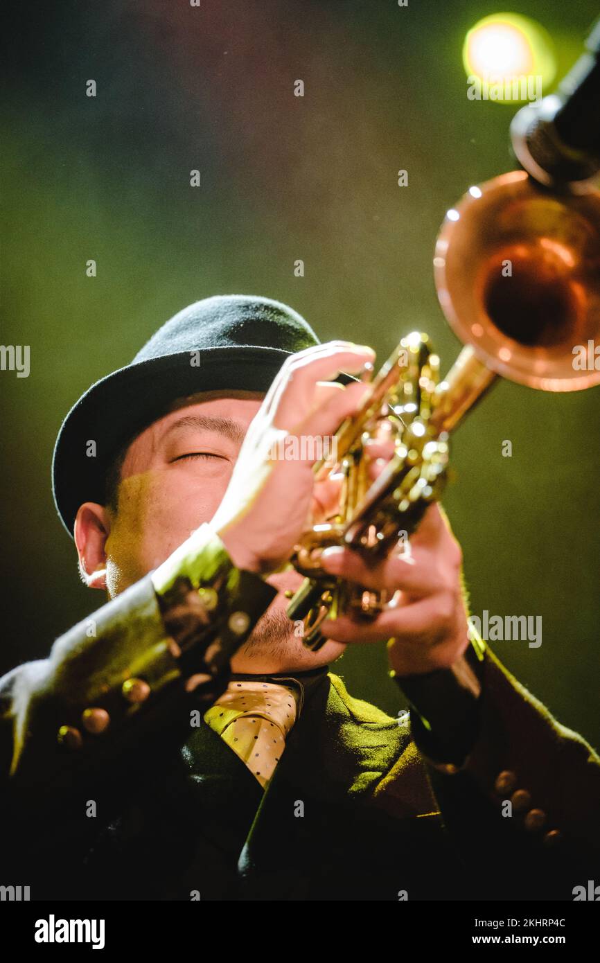 Bern, Switzerland. 23rd Nov, 2022. The Japanese funk band Osaka ...