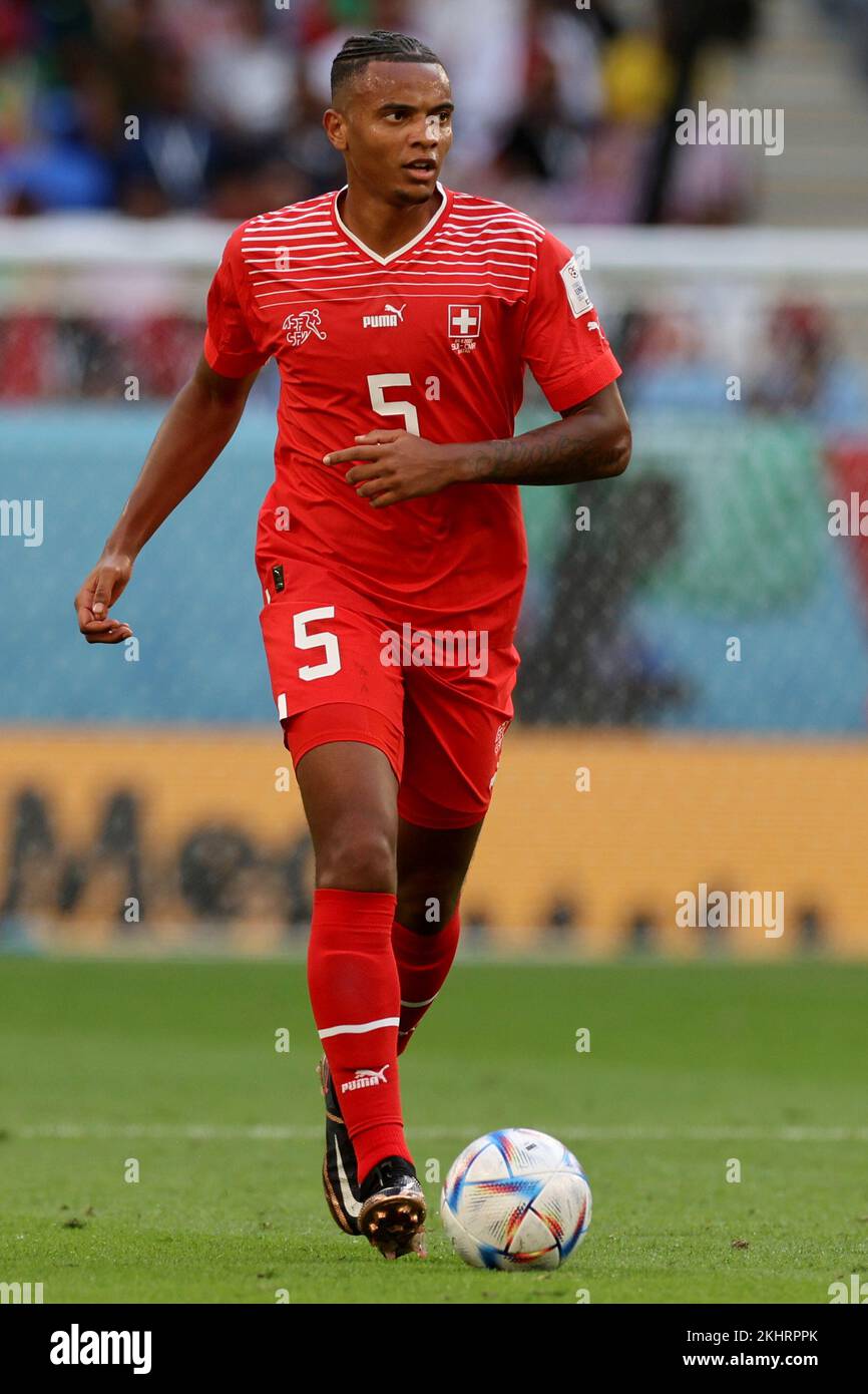 Al Wakra, Qatar. 24th Nov, 2022. Soccer: World Cup, Switzerland ...