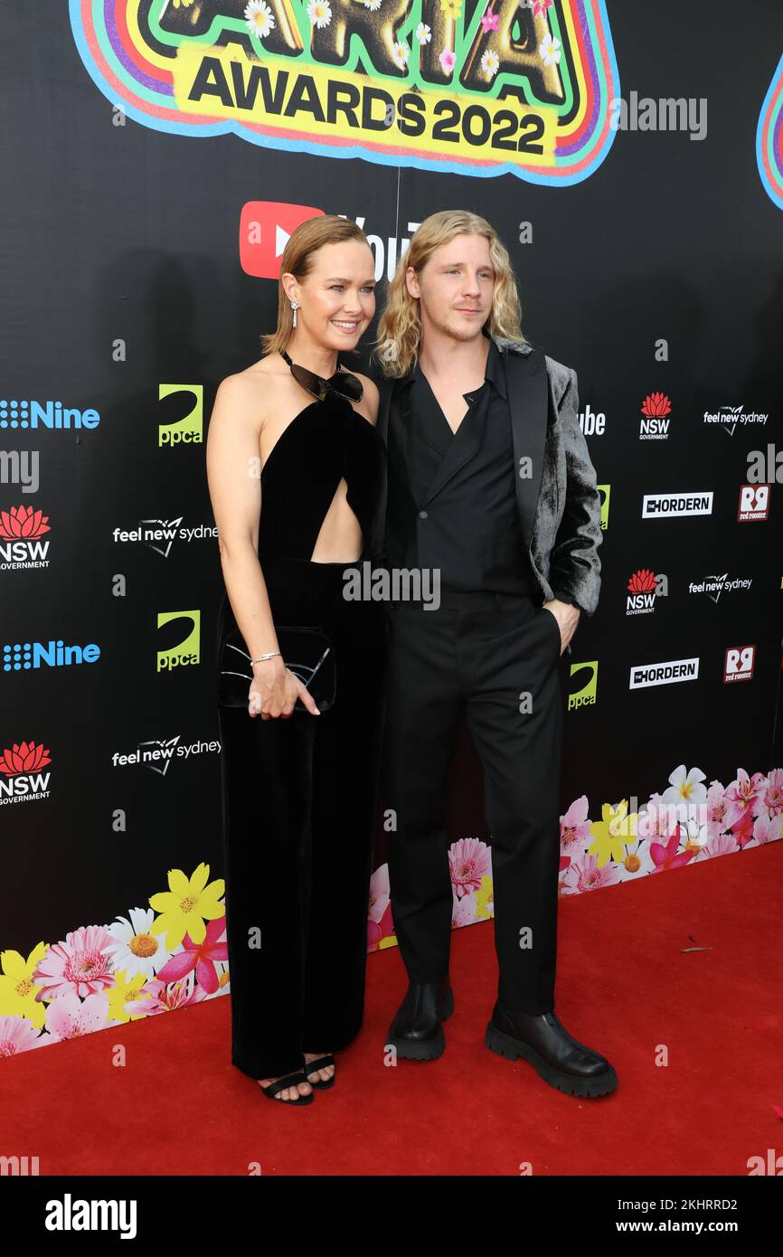 Sydney, Australia. 24th Nov, 2022. Krew Boylan arrives on the red ...