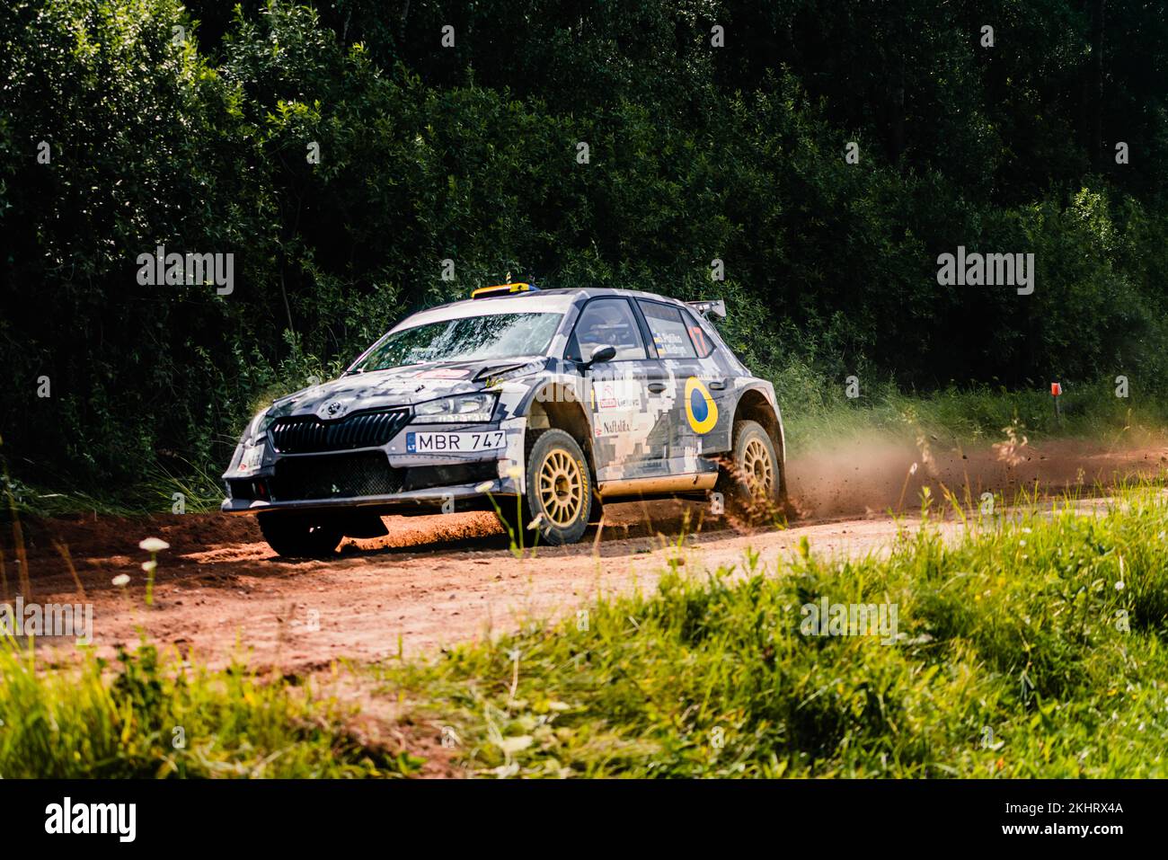 Rally Lithuania Mazeikiai 2022 Stock Photo - Alamy