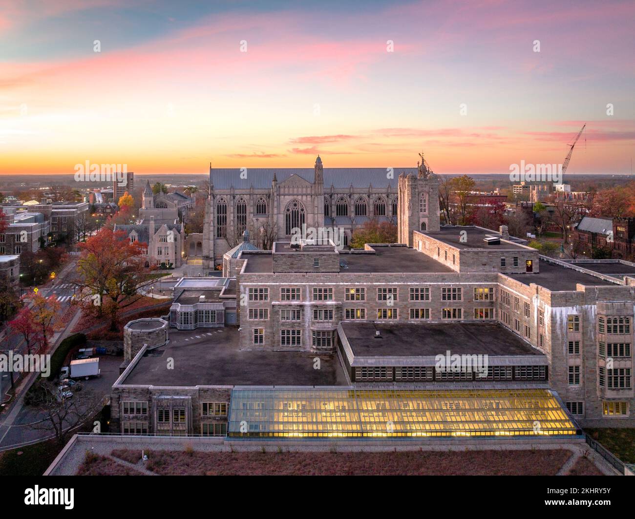 Princeton university aerial hi-res stock photography and images - Alamy