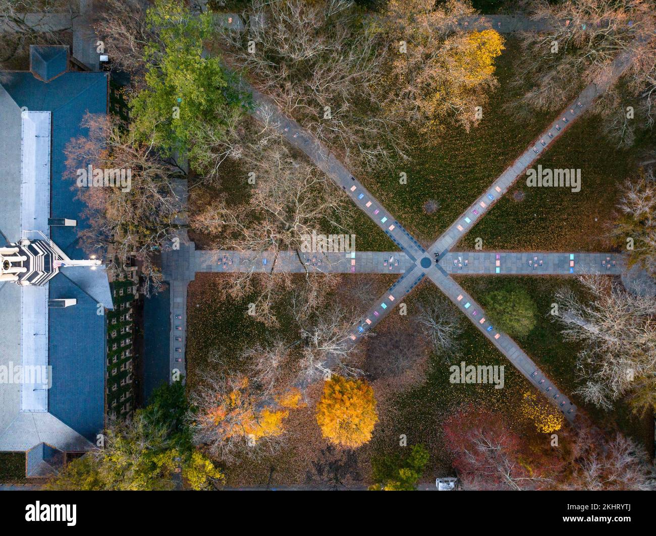 Princeton university aerial hi-res stock photography and images - Alamy