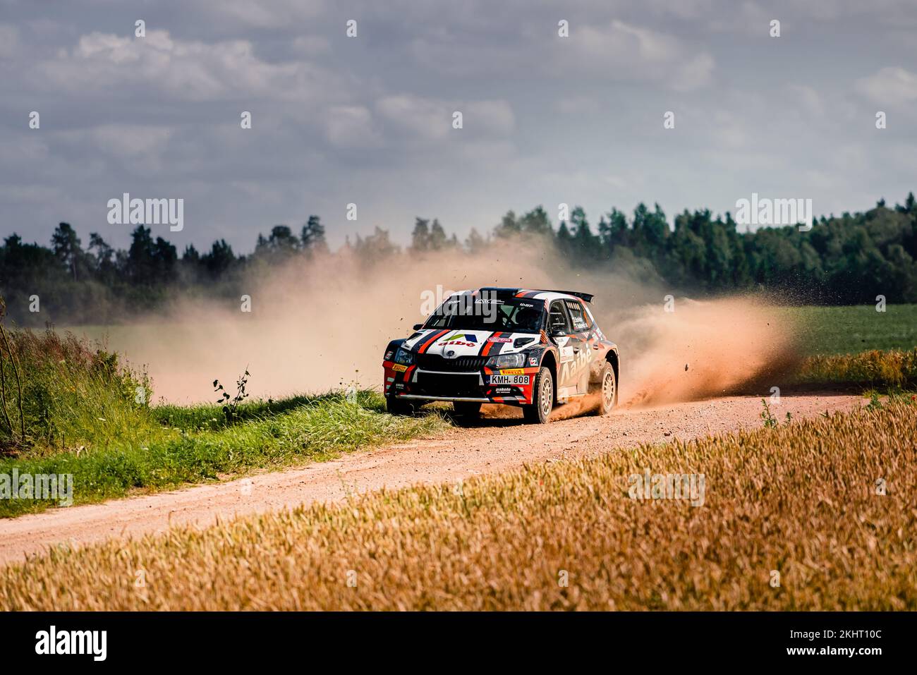 Rally Lithuania Mazeikiai 2022 Stock Photo - Alamy