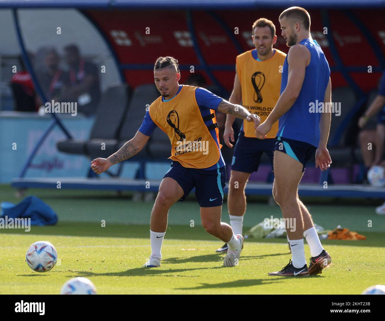 Harry kane november 2022 qatar training hi-res stock photography and ...
