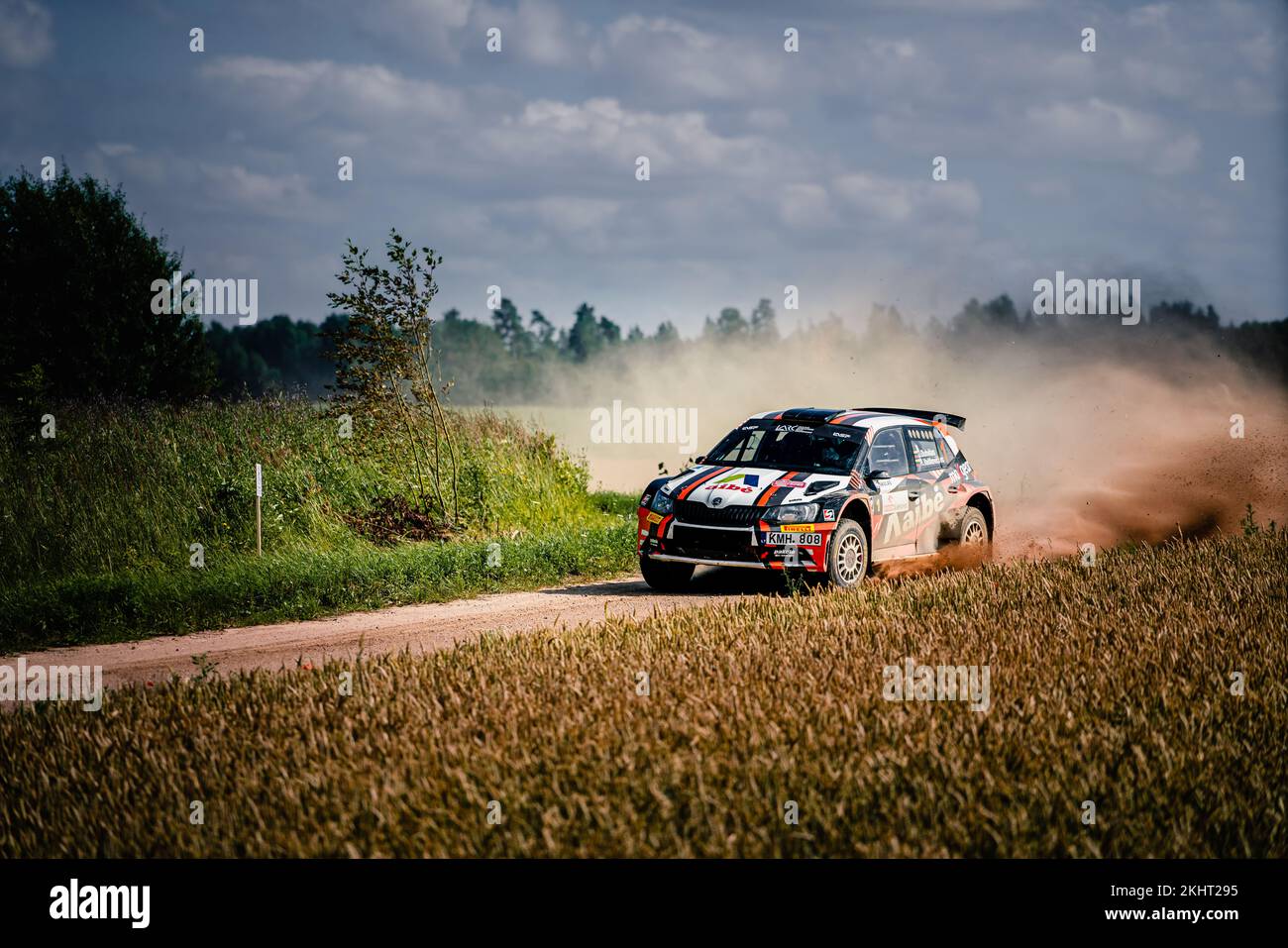 Rally Lithuania Mazeikiai 2022 Stock Photo - Alamy