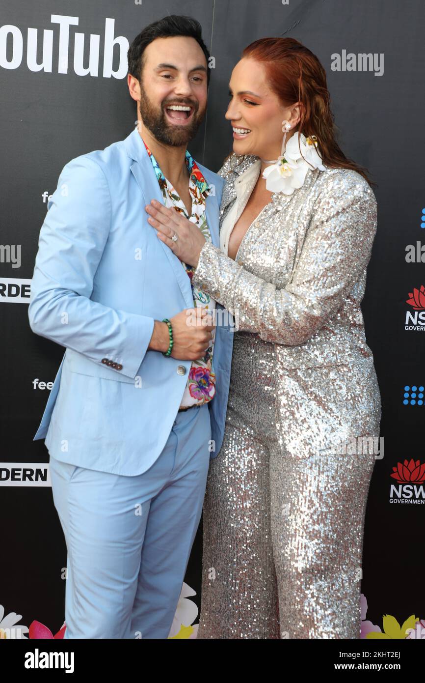 Sydney, Australia. 24th Nov, 2022. Cameron Merchant and Jules Robinson ...