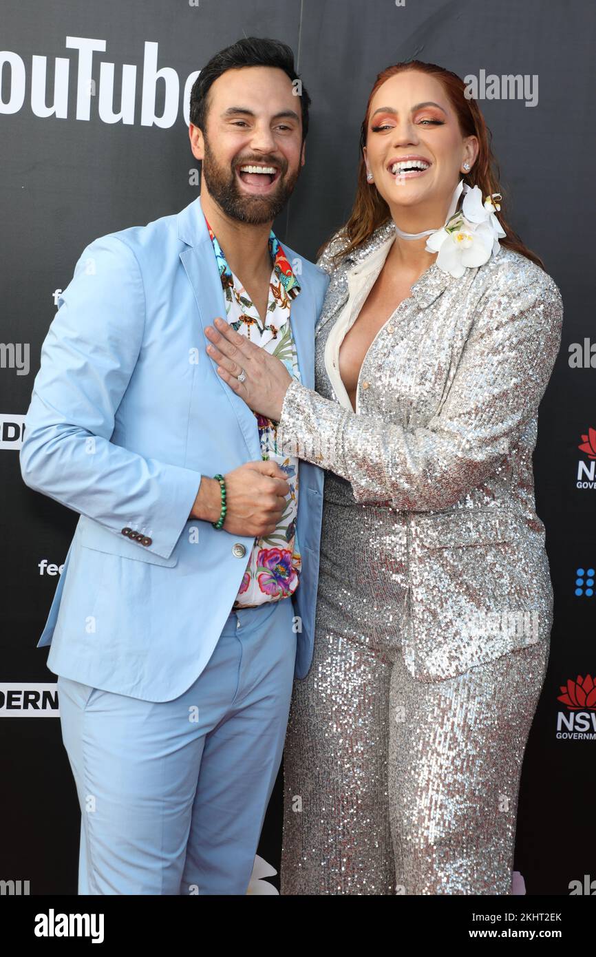 Sydney, Australia. 24th Nov, 2022. Cameron Merchant and Jules Robinson ...