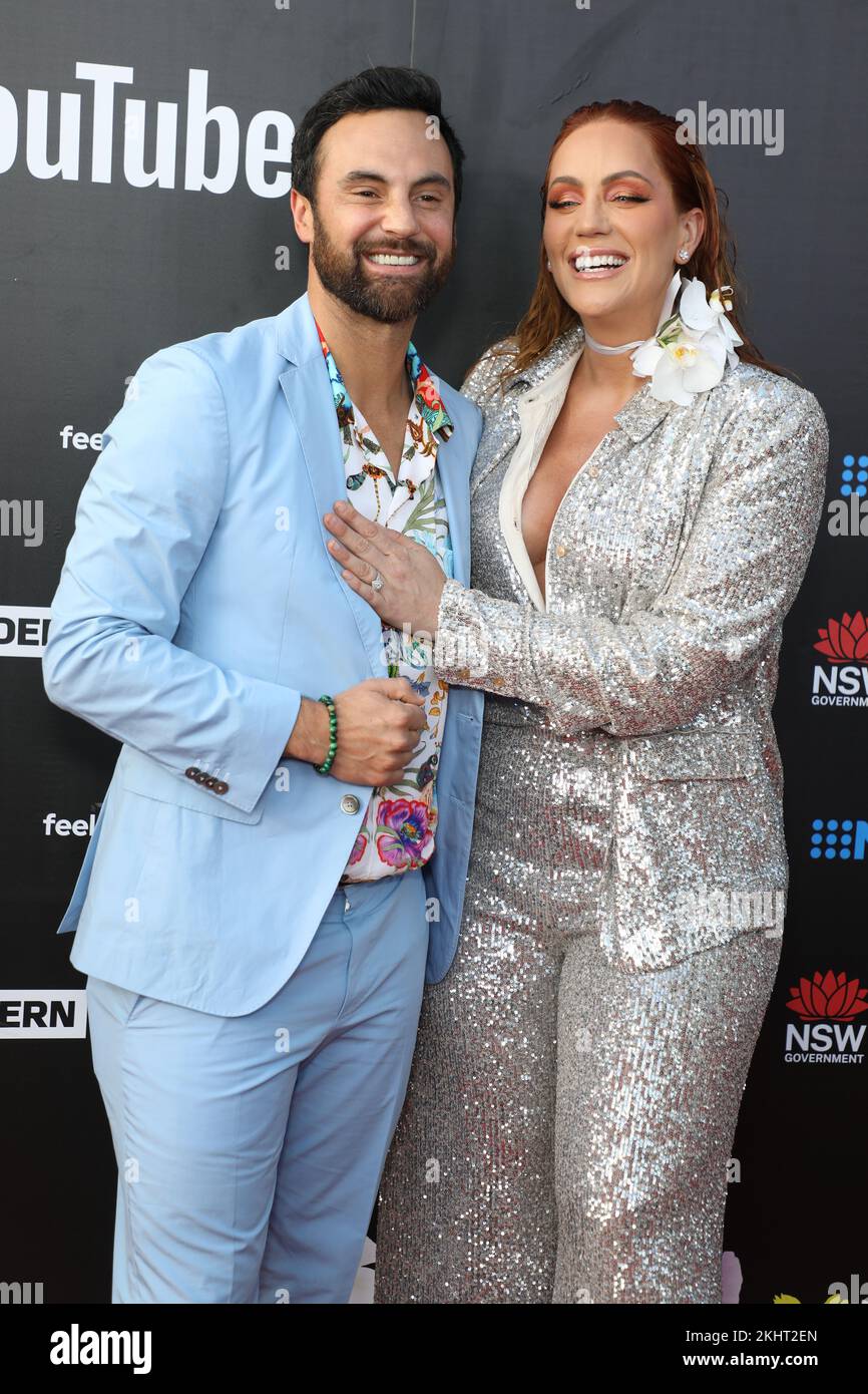 Sydney, Australia. 24th Nov, 2022. Cameron Merchant and Jules Robinson ...