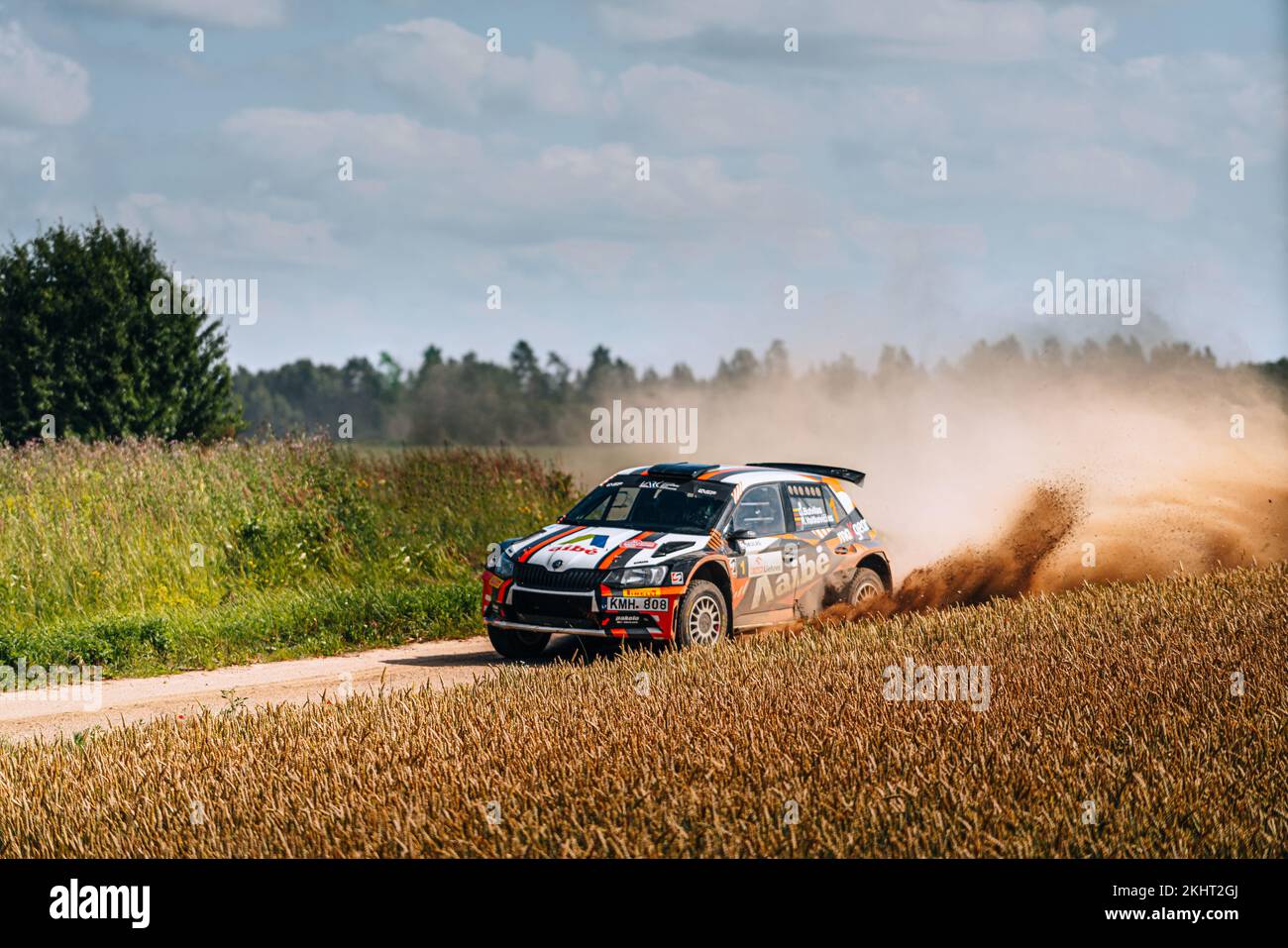 Rally Lithuania Mazeikiai 2022 Stock Photo - Alamy