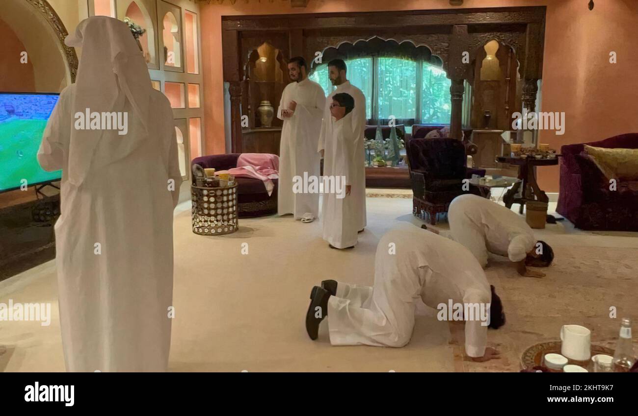 Saudi Arabia’s Crown Prince Mohammed bin Salman Al Saud (known as MBS ...