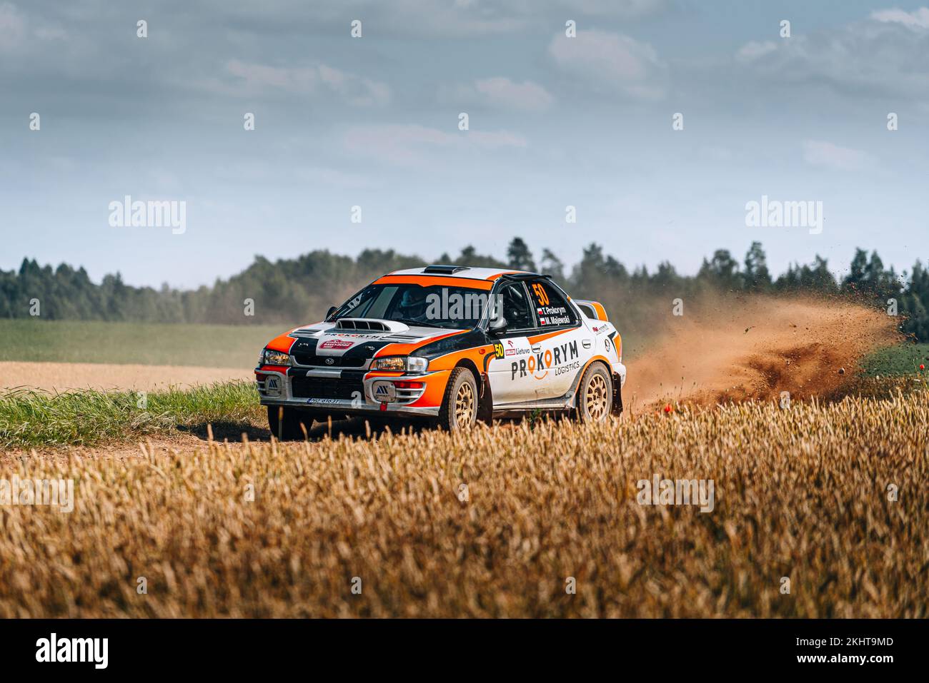 Rally Lithuania Mazeikiai 2022 Stock Photo - Alamy