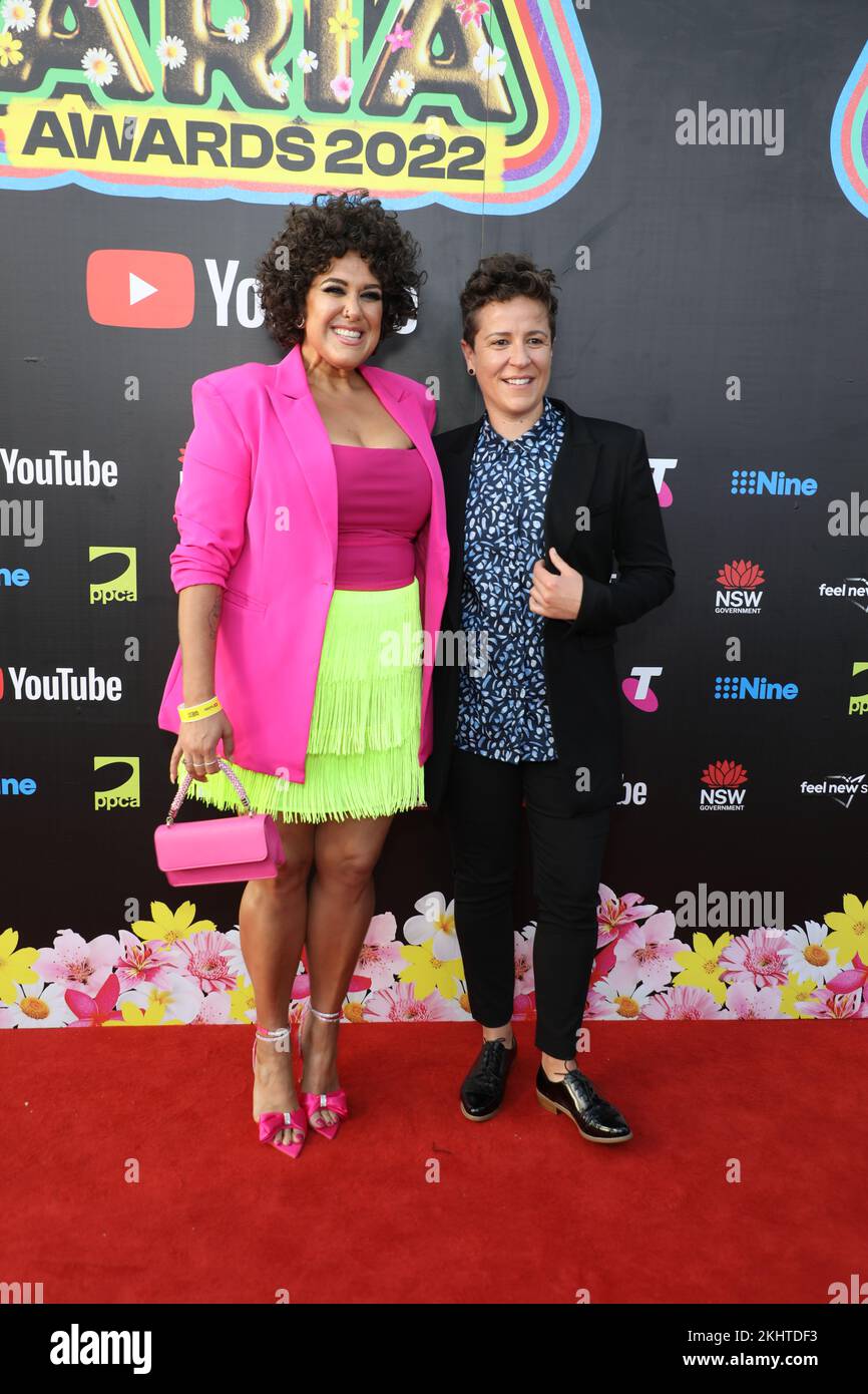 Sydney, Australia. 24th Nov, 2022. Casey Donovan and Renee Sharples ...