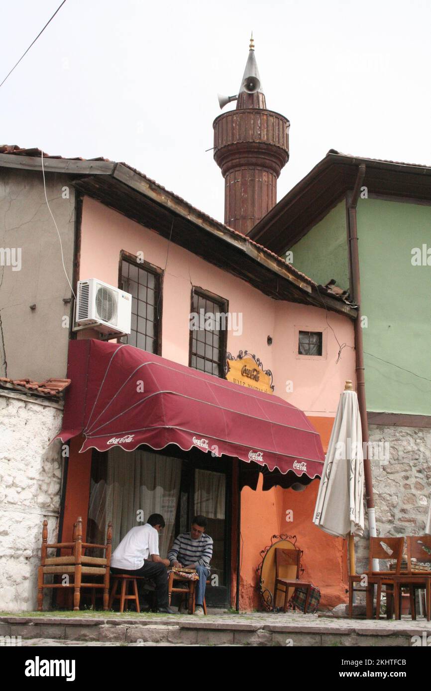 Bar, Citadel, Ankara, Turkey, Minaret Stock Photo - Alamy
