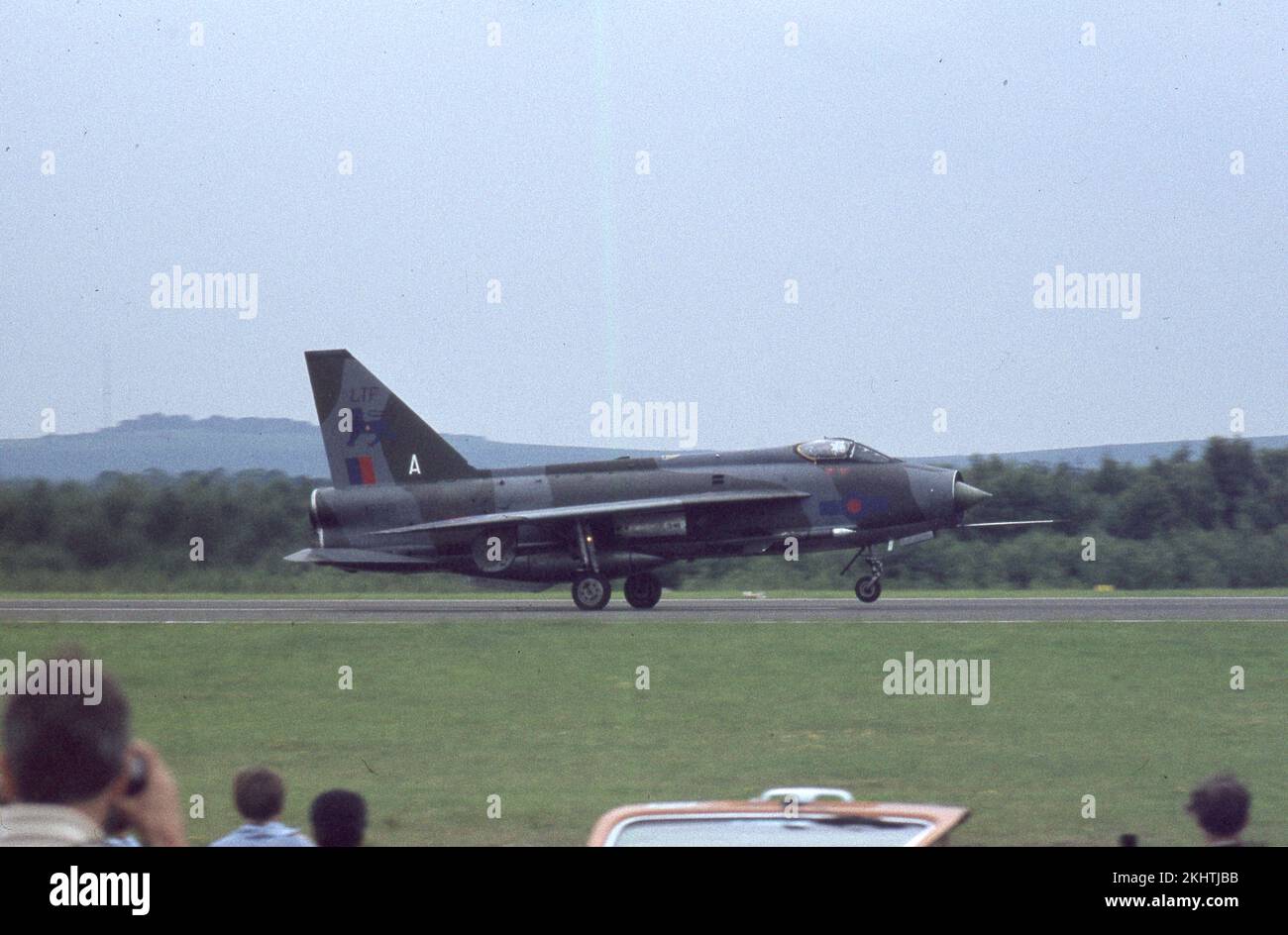 English Electric Lightning F3, XP749 / 95177, Royal Air Force IAT 1979 ...