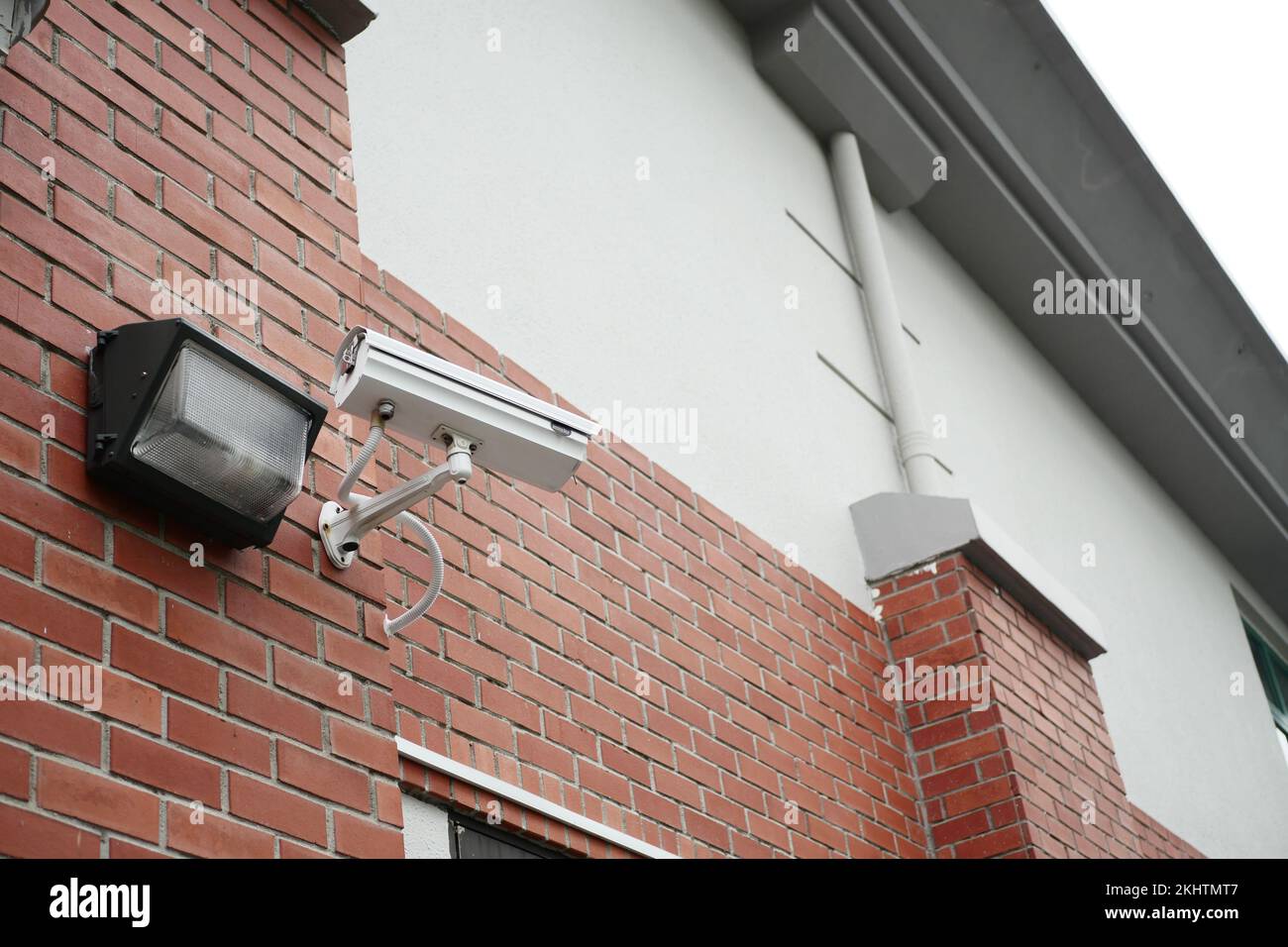 CCTV security camera operating outdoor Stock Photo - Alamy