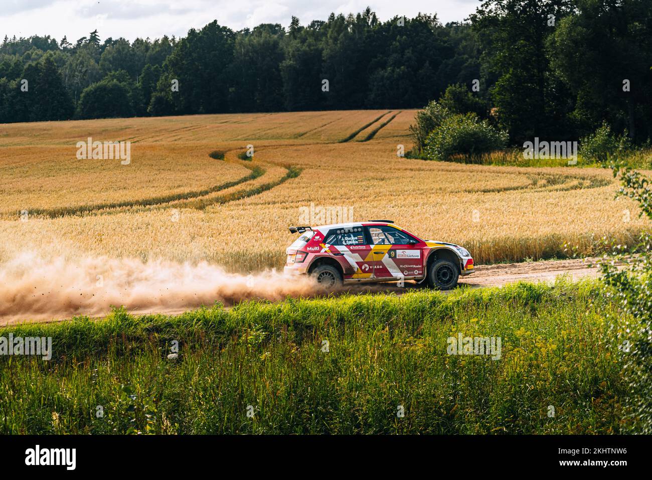 Rally Lithuania Mazeikiai 2022 Stock Photo - Alamy