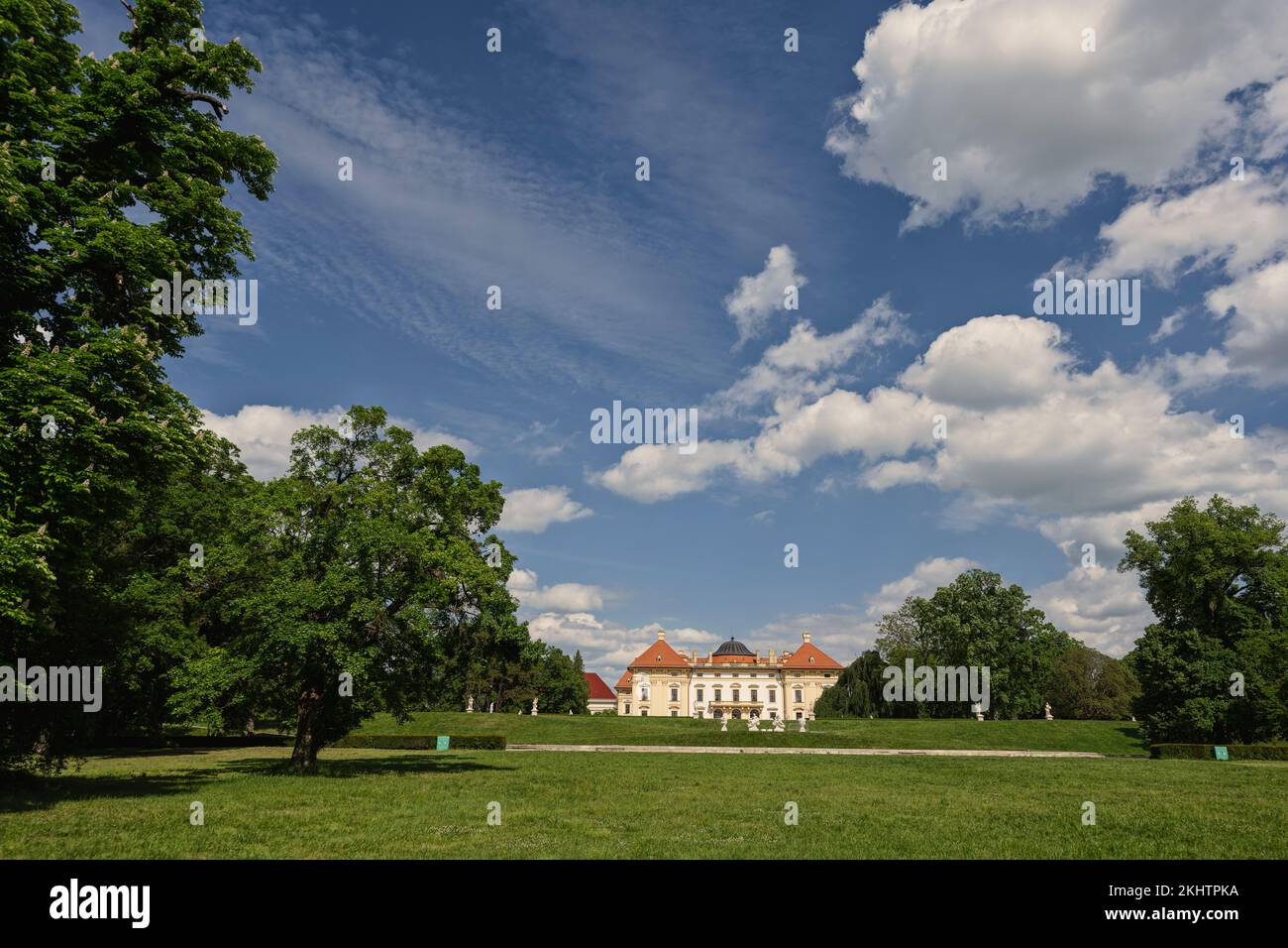 Slavkov Castle, also known as Austerlitz Castle, is a Baroque palace in ...
