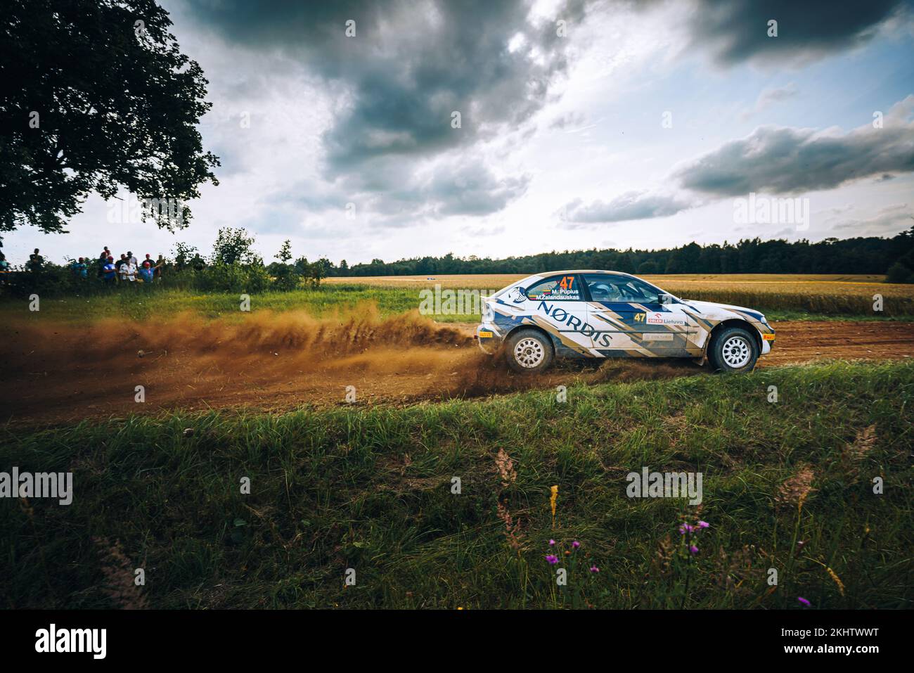 Rally Lithuania Mazeikiai 2022 Stock Photo - Alamy