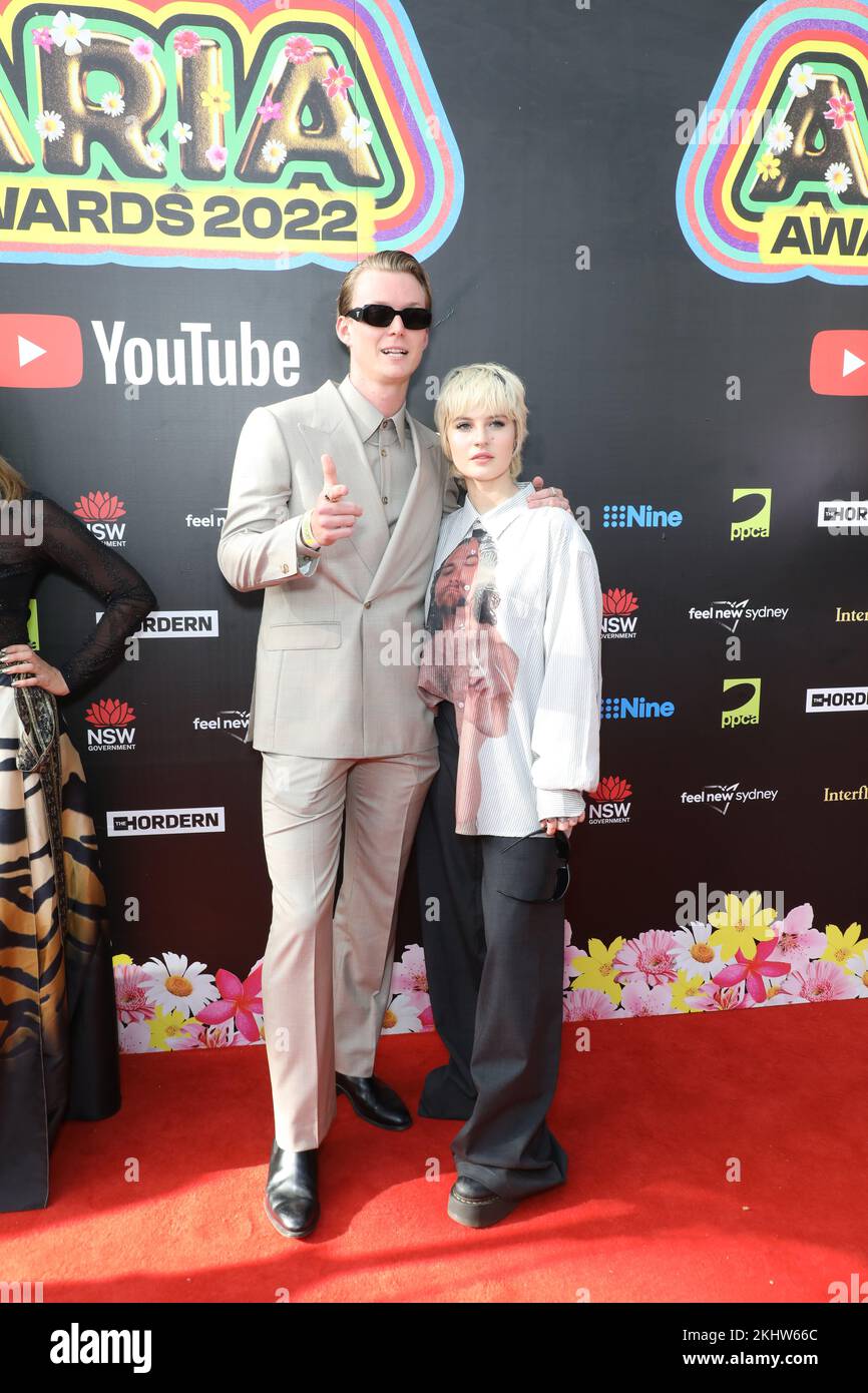 Sydney, Australia. 24th November 2022. Bryn Chapman Parish and Asher ...