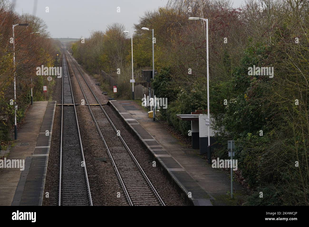 Elton and Orston railway station in Nottinghamshire, which has been ...