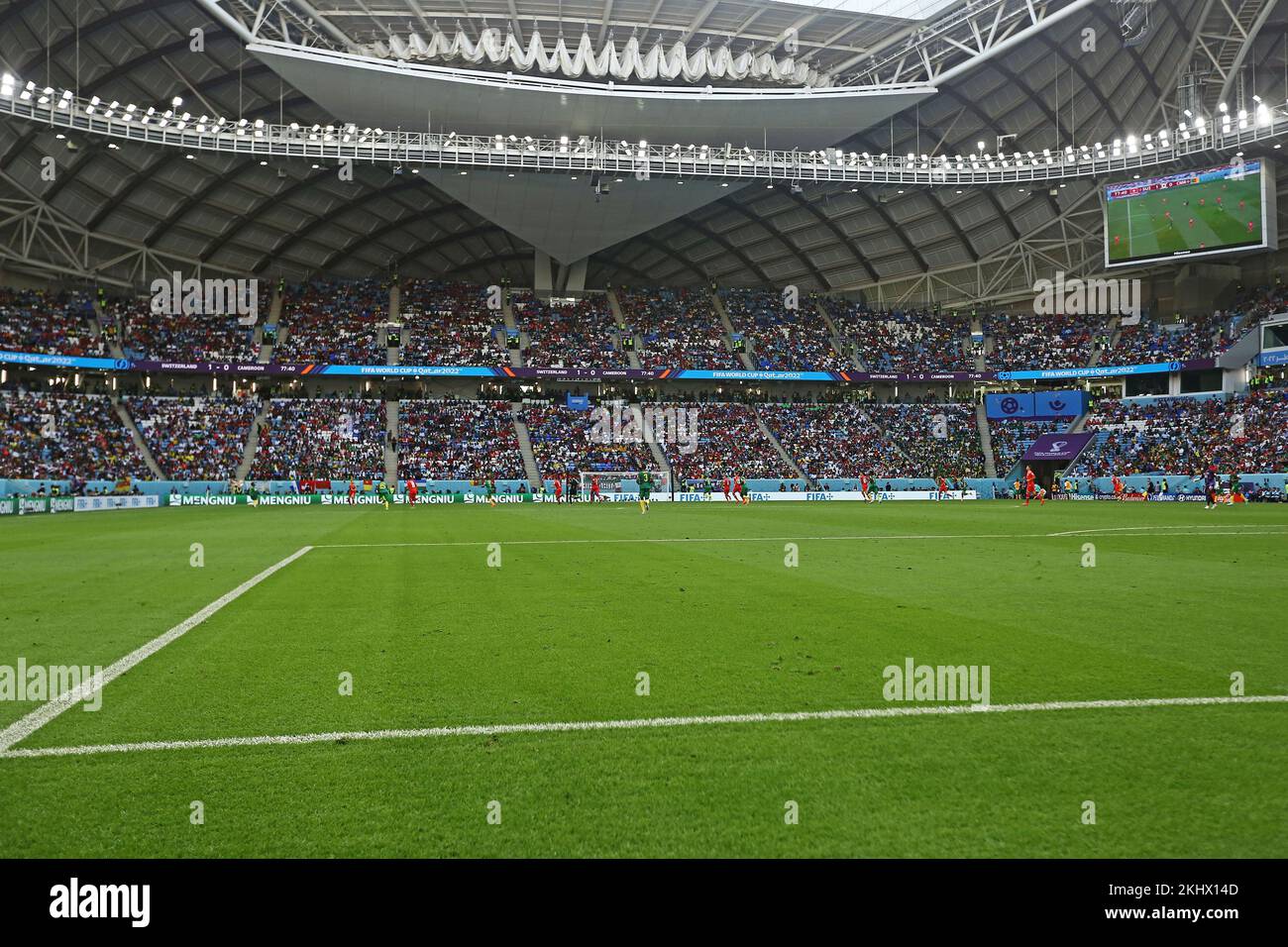 November 24, 2022, doha, qatar: View of the Al Janoub Stadium, during ...
