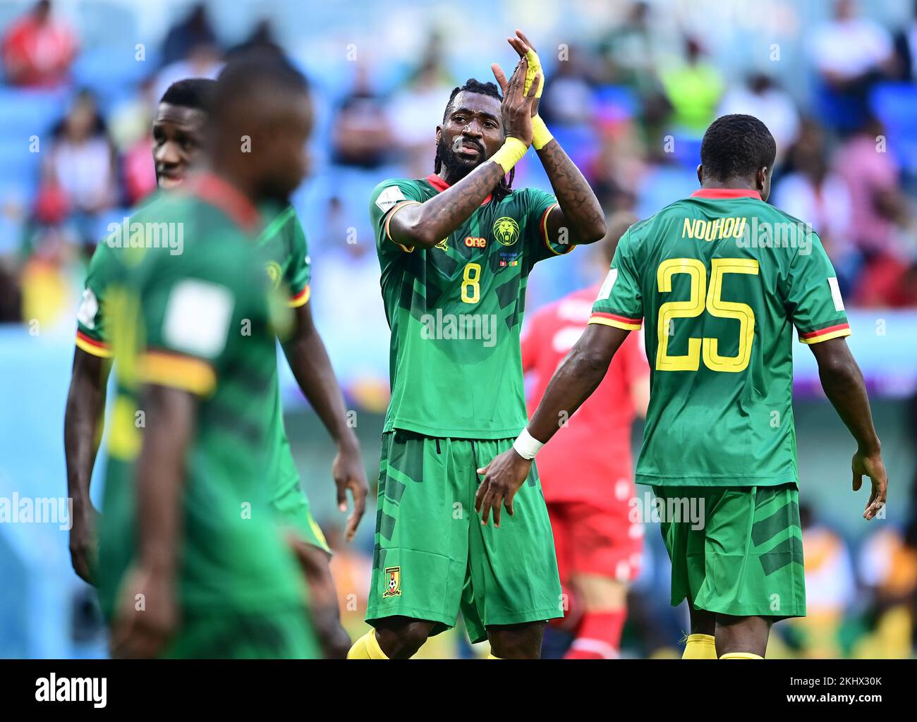 Andre-Frank Zambo Anguissa (Kamerun)Al Wakrah, 24.11.2022, FIFA ...