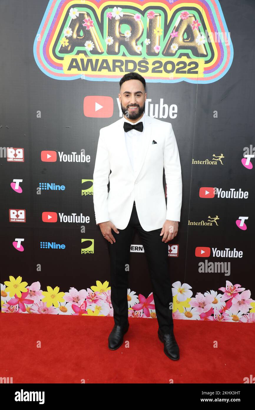 Sydney, Australia. 24th November 2022. Matty Mills arrives on the red ...