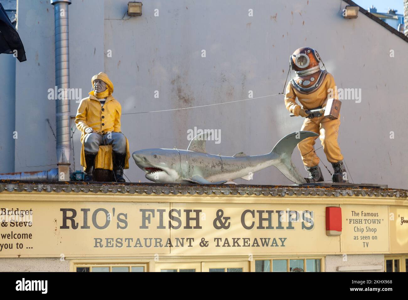 Rios fish and chips hi-res stock photography and images - Alamy