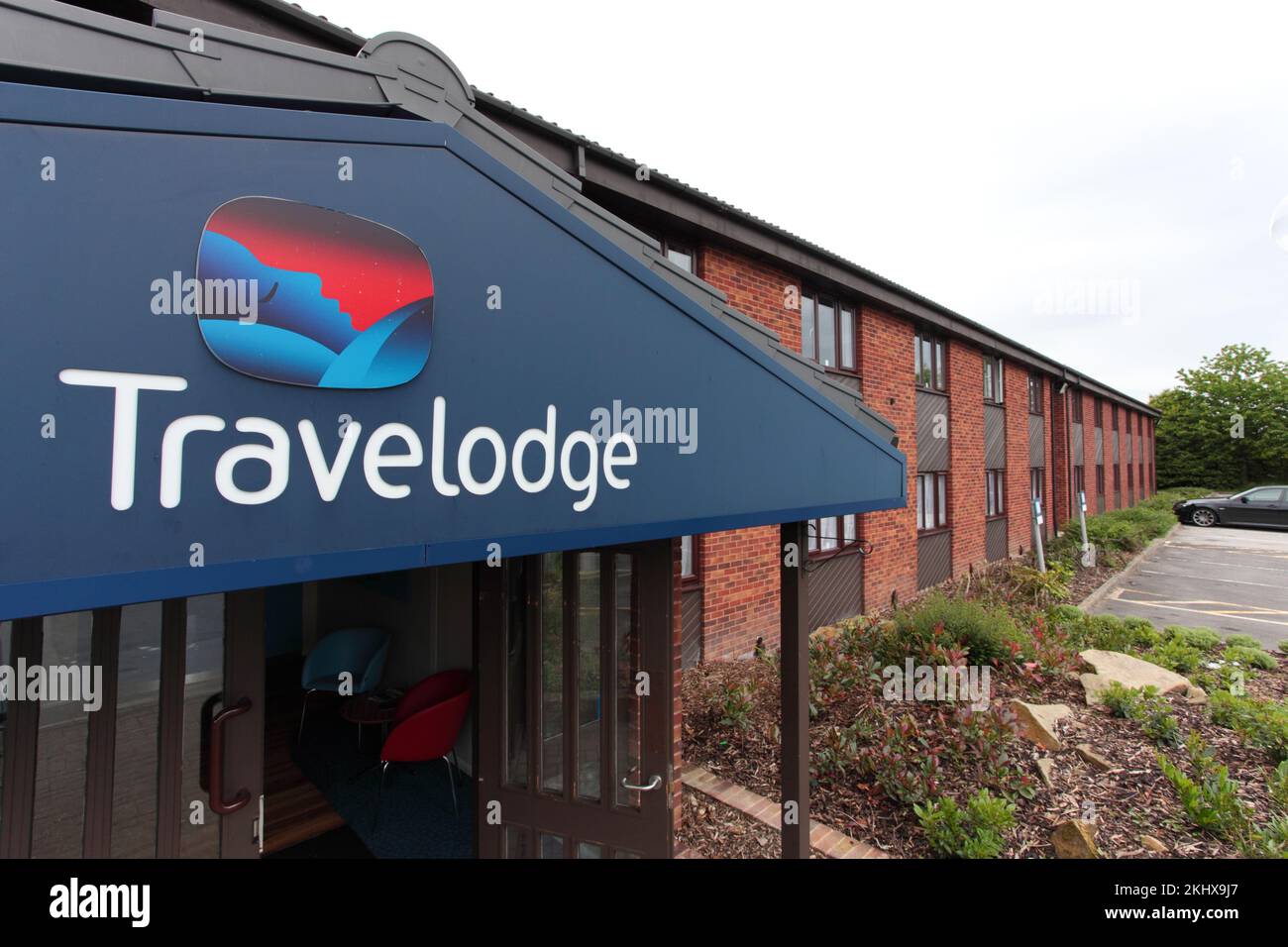 Travelodge & Little Chef, A64, York Tadcaster, LS24 8EQ Stock Photo - Alamy