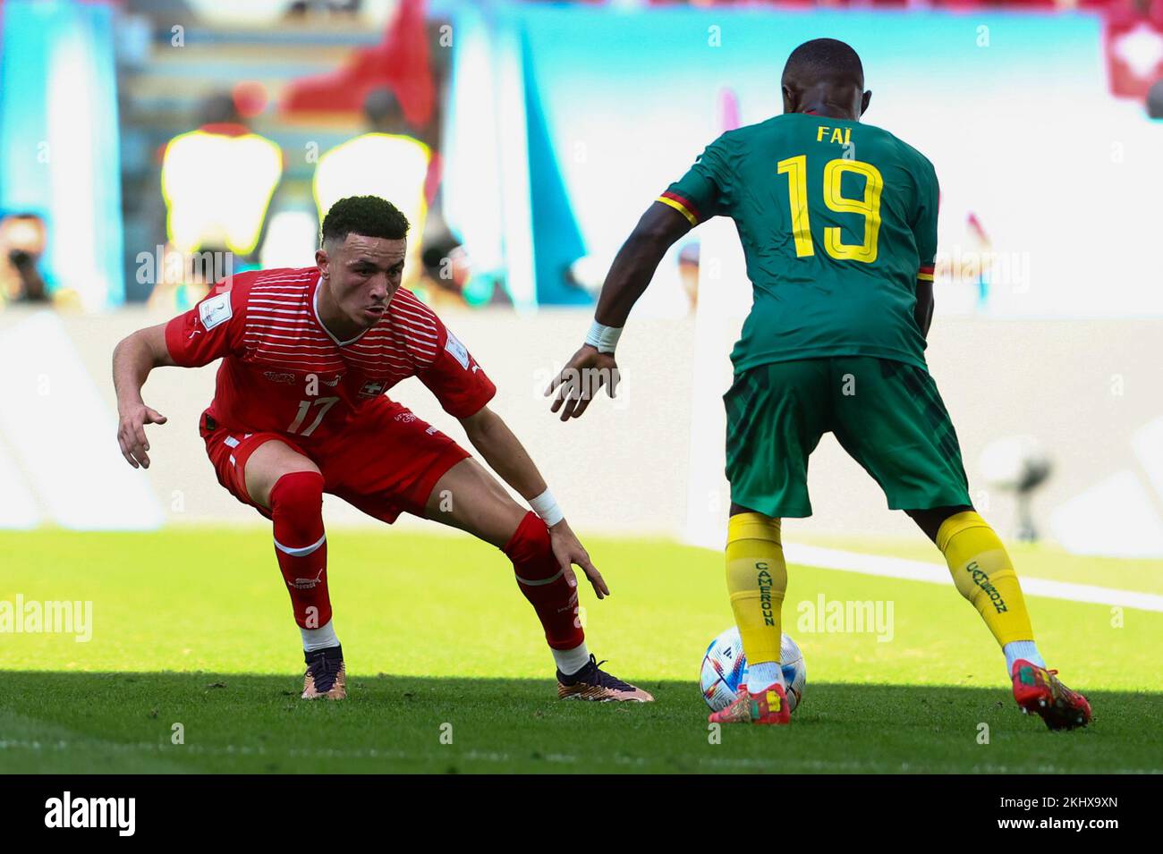 24.11.2022, Doha , football, FIFA World Cup 2022, Switzerland vs ...