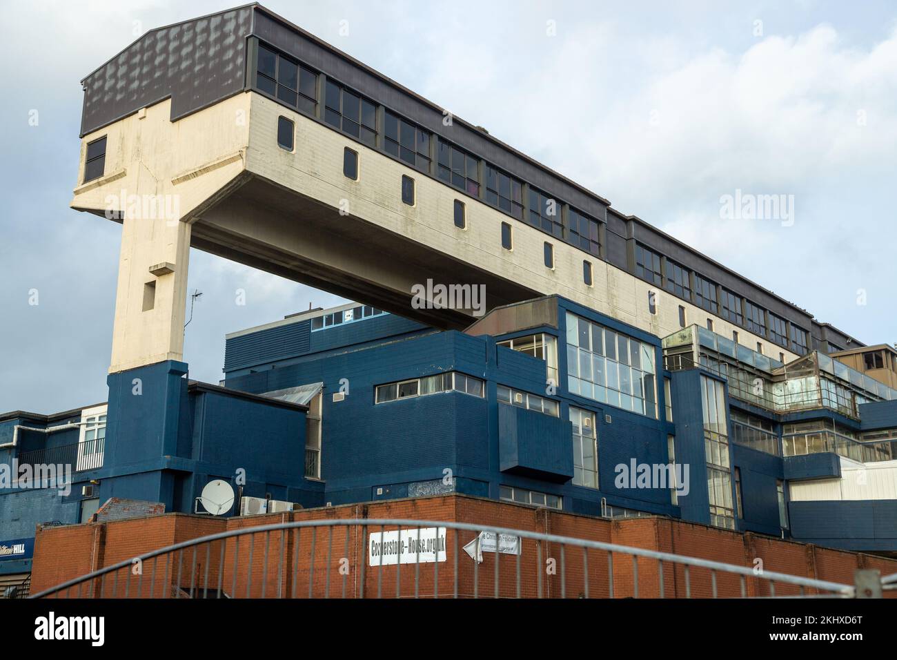 Cumbernauld,town centre, phase one The top floor of the long structure ...