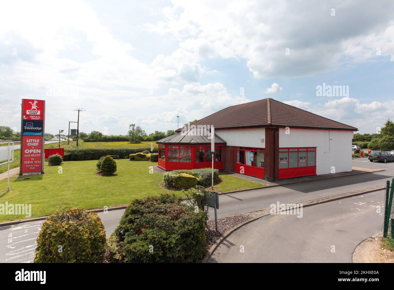 Travelodge & Little Chef, A1, Grantham South Witham, NG33 5BN Stock ...