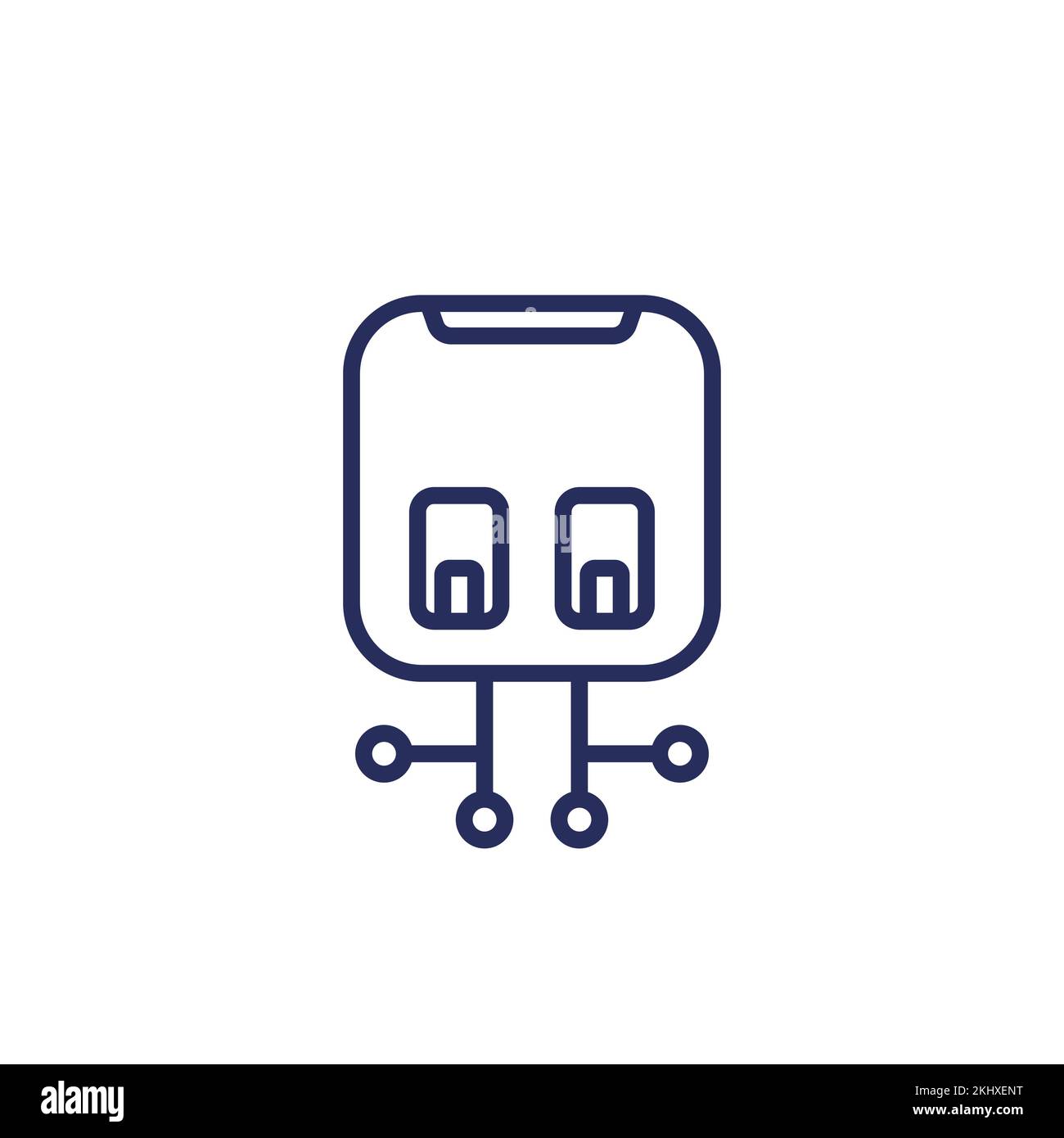 Electrical switchboard Stock Vector Images - Alamy