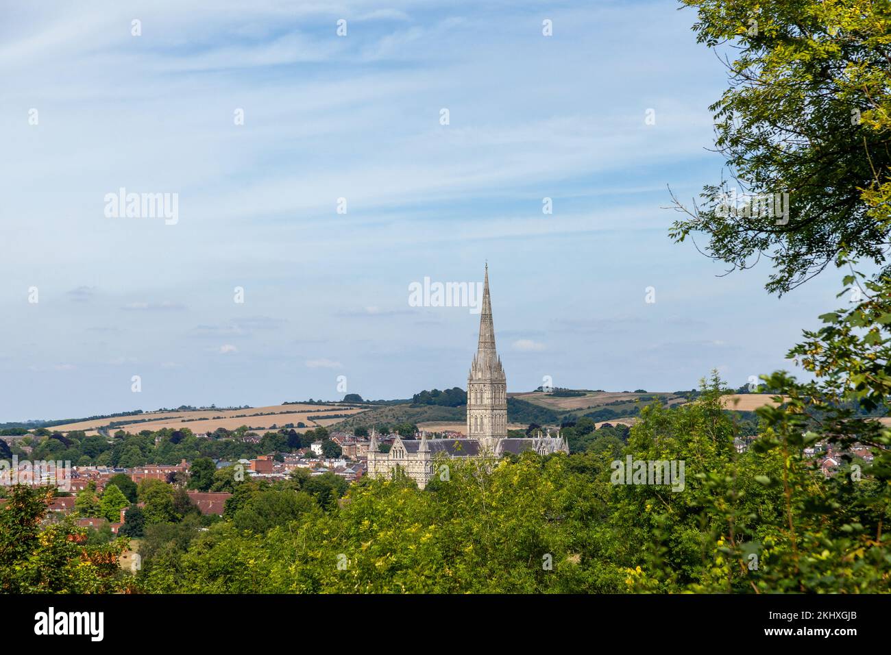 Harnham hill hi-res stock photography and images - Alamy