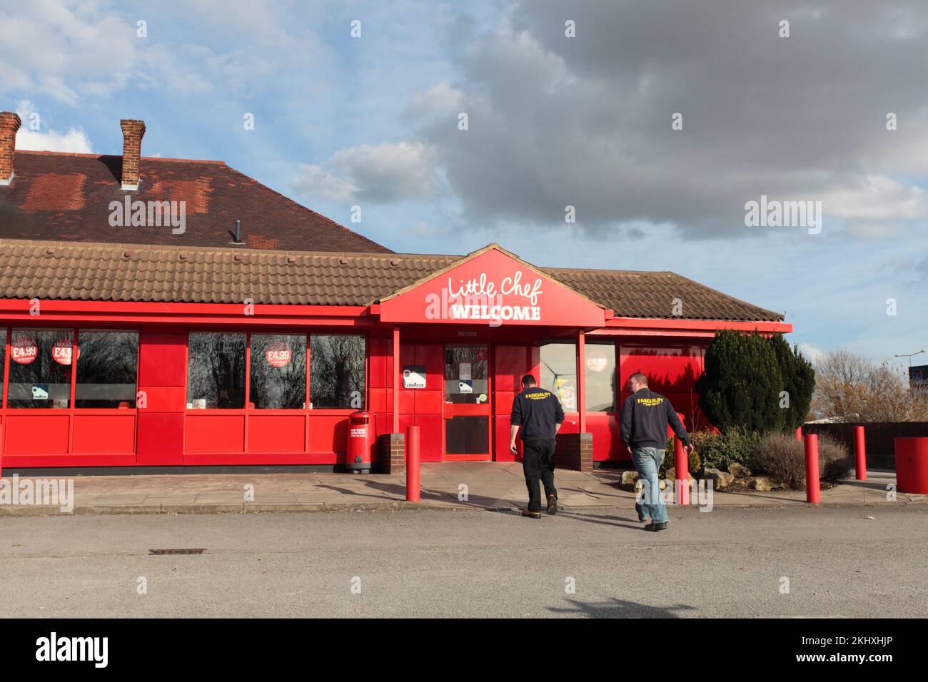 Travelodge & Little Chef, A1 Doncaster, DN6 8LR Stock Photo - Alamy