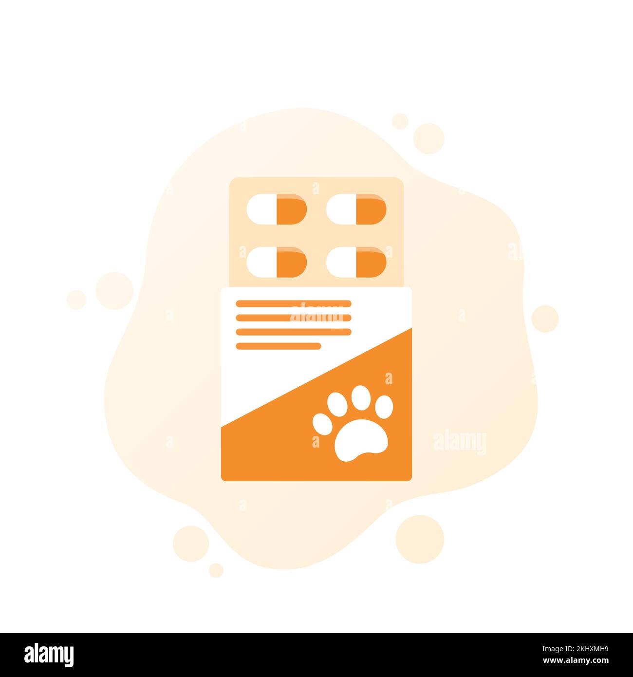 pills for pets, dogs vector illustration Stock Vector Image & Art - Alamy
