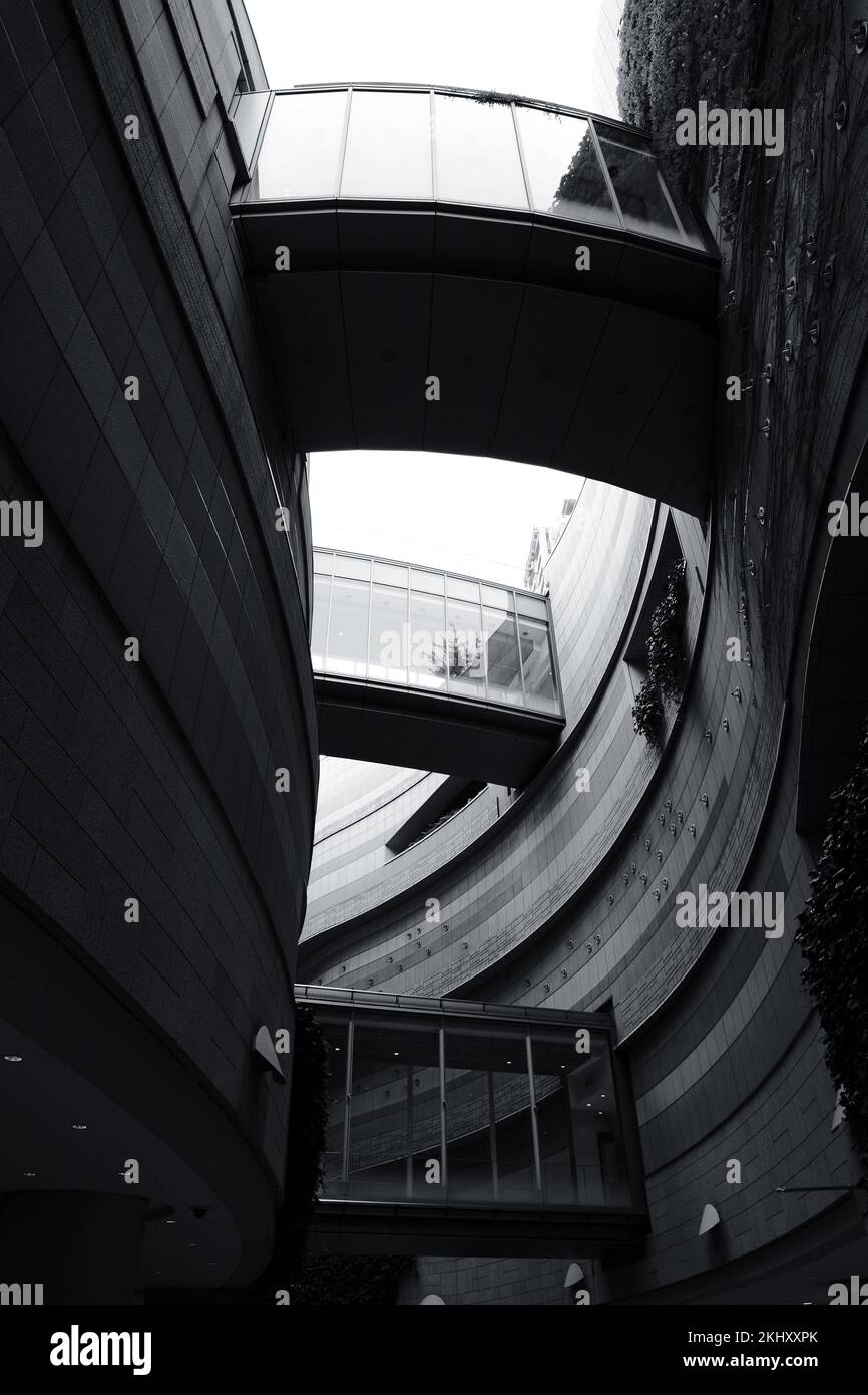Japan osaka namba parks architecture hi-res stock photography and ...