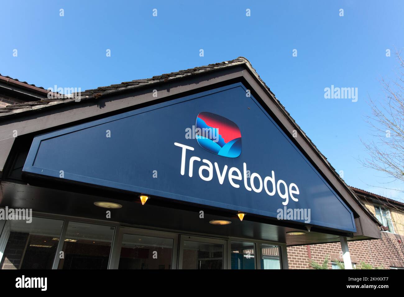 Travelodge, Moto services, M4 Leigh Delamere, eastbound, SN14 6LB Stock ...