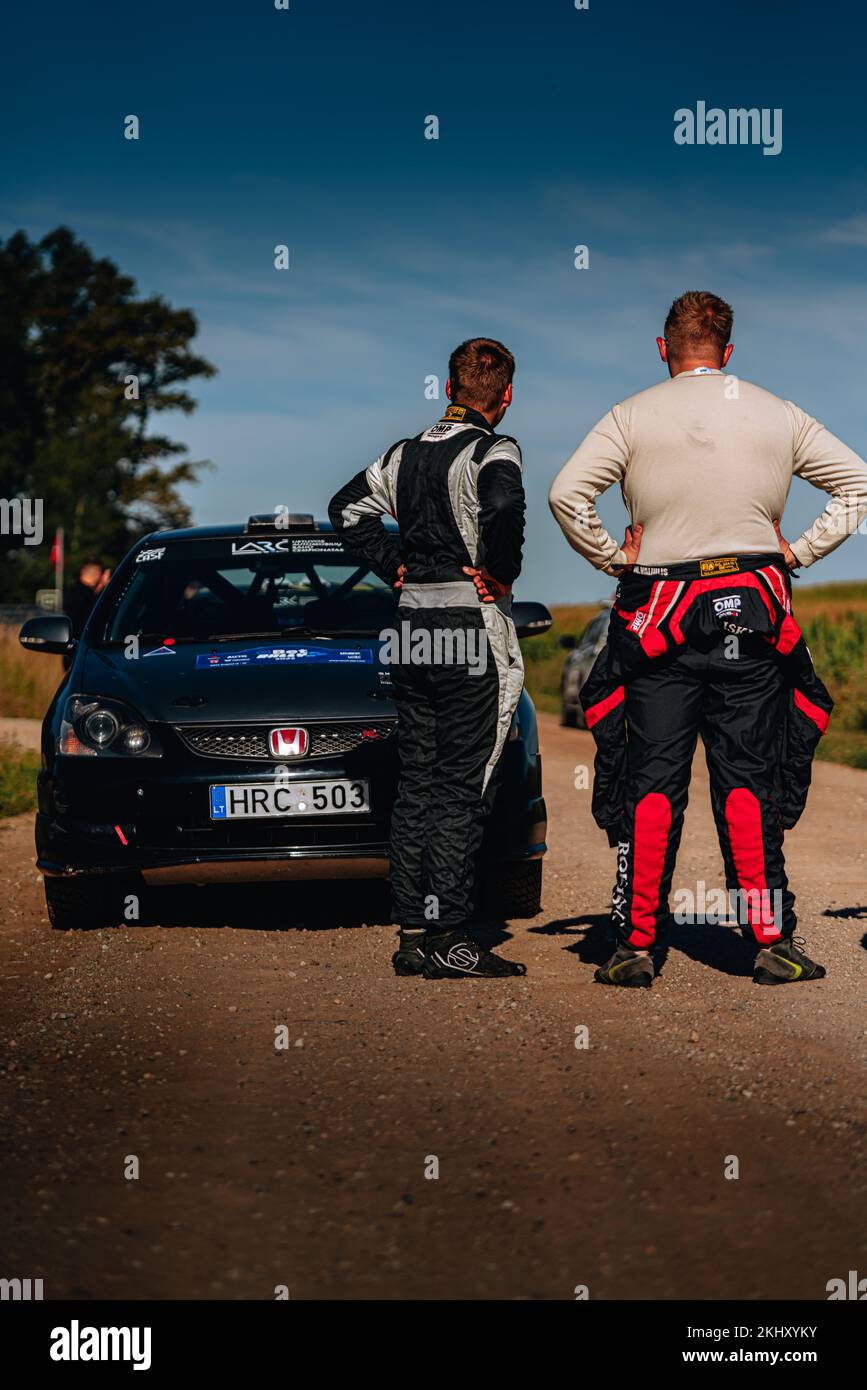 Rally Lithuania Rokiskis 2022 Stock Photo - Alamy