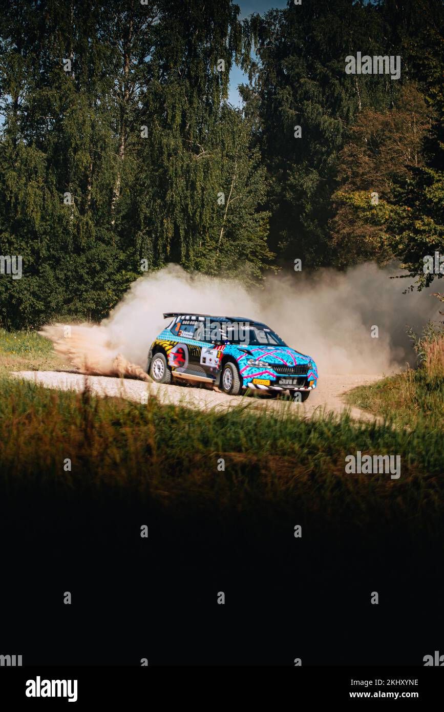 Rally Lithuania Rokiskis 2022 Stock Photo - Alamy