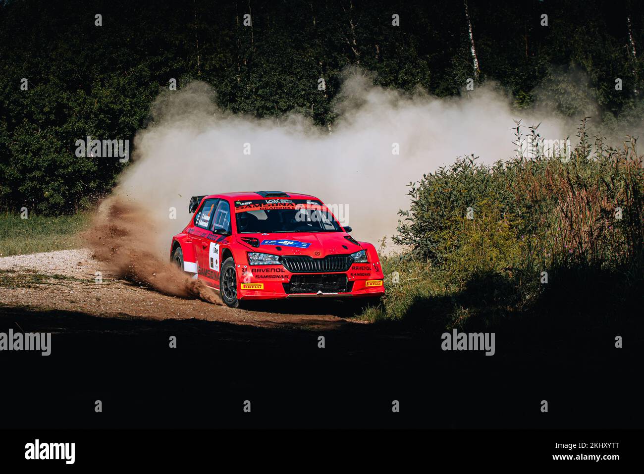 Rally Lithuania Rokiskis 2022 Stock Photo - Alamy