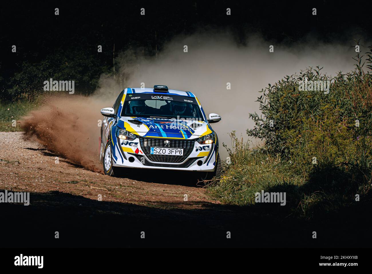 Rally Lithuania Rokiskis 2022 Stock Photo - Alamy
