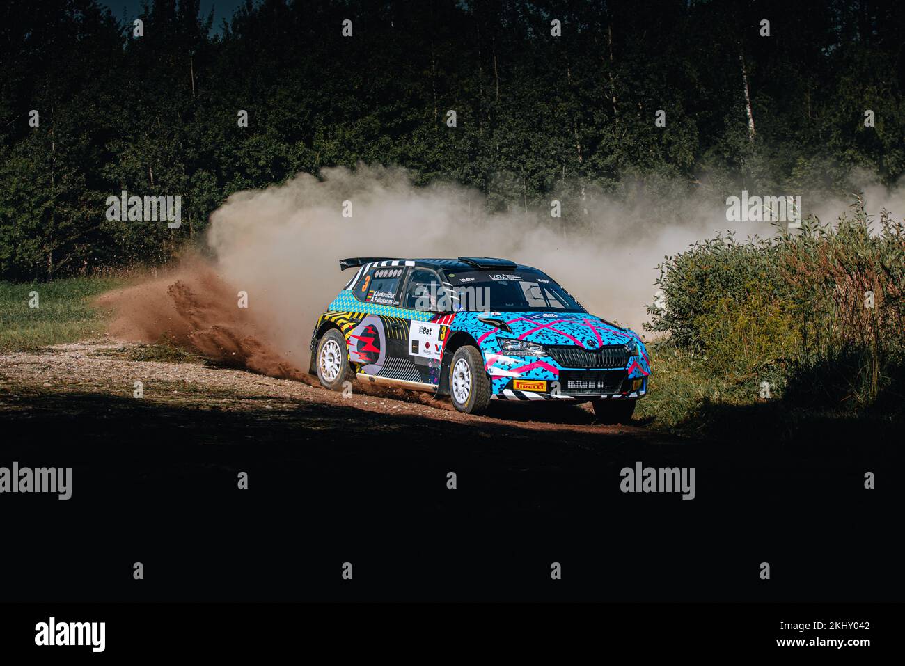 Rally Lithuania Rokiskis 2022 Stock Photo - Alamy