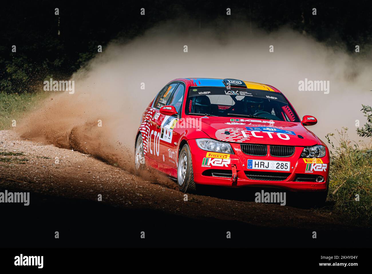Rally Lithuania Rokiskis 2022 Stock Photo - Alamy
