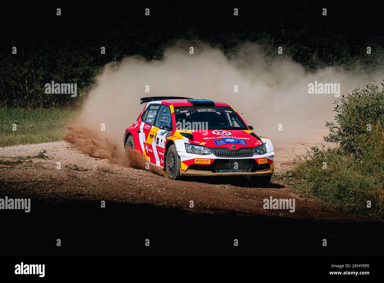 Rally Lithuania Rokiskis 2022 Stock Photo - Alamy
