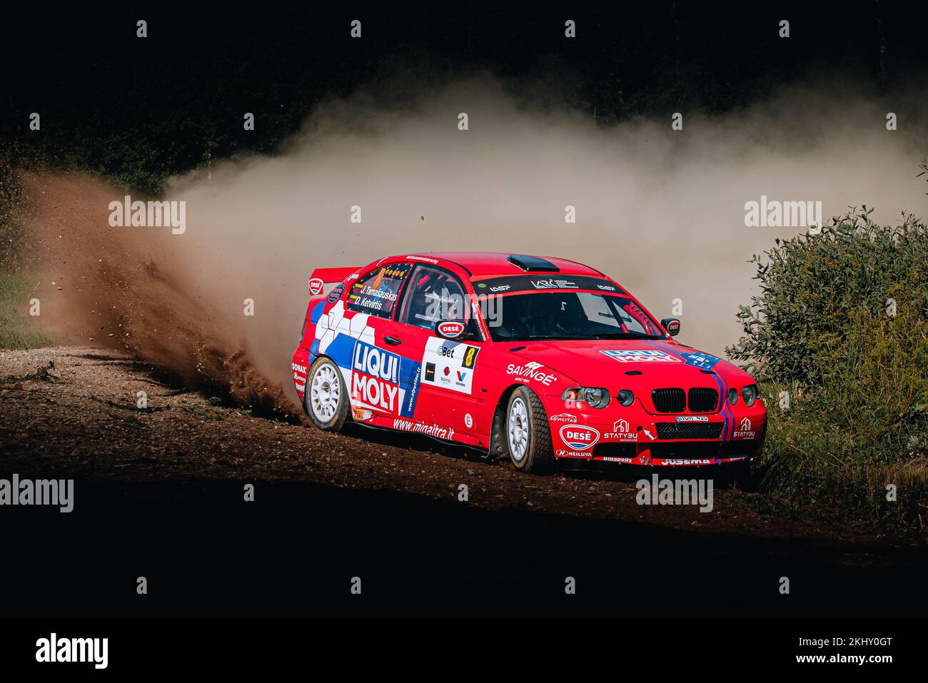 Rally Lithuania Rokiskis 2022 Stock Photo - Alamy