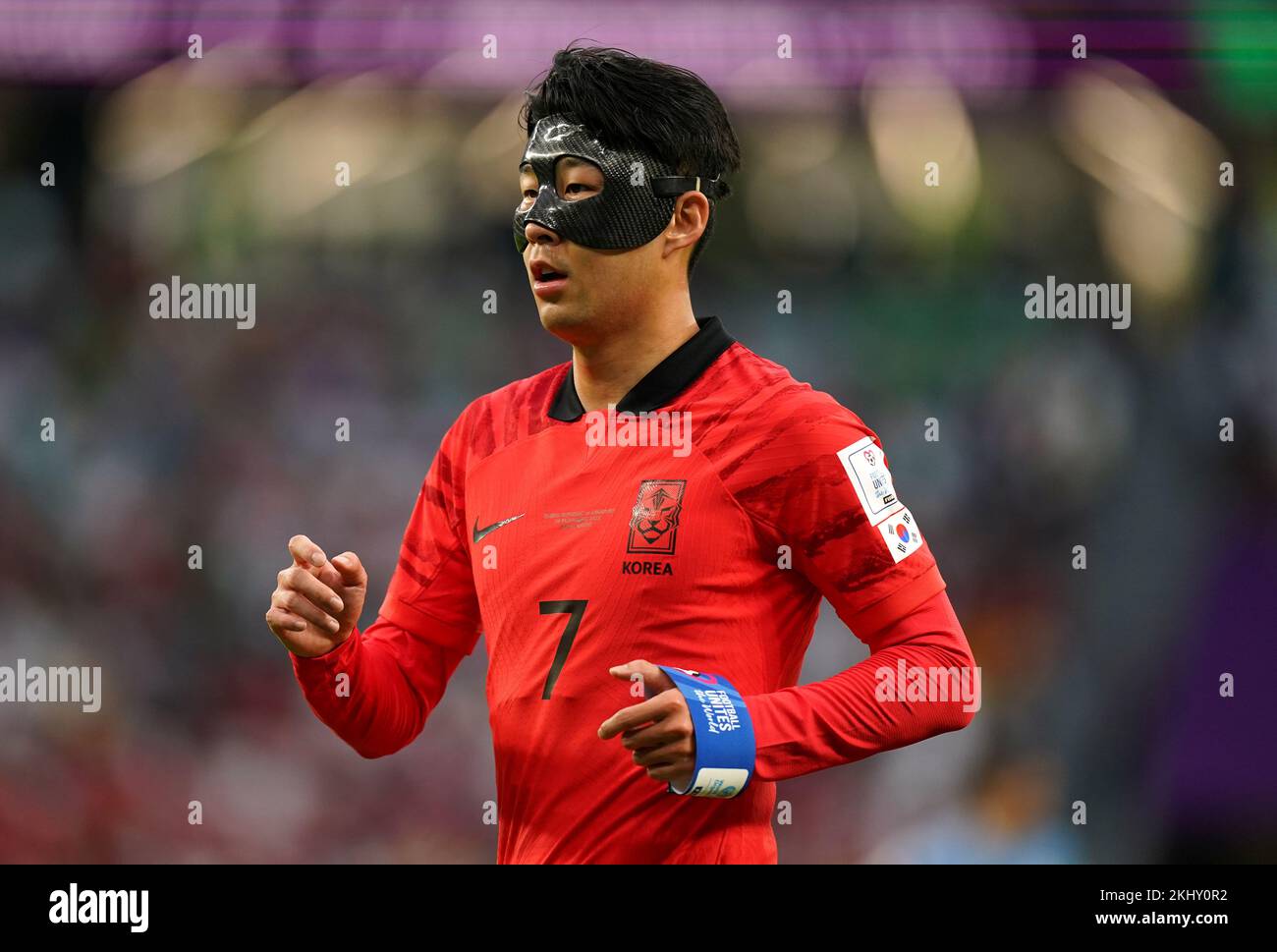 South Korea's Son Heung-min during the FIFA World Cup Group H match at ...